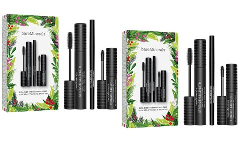 One Or Two Bareminerals Strength And Length T Sets Groupon Goods