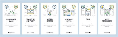 Premium Vector Distance Language Learning Web Site And Mobile App