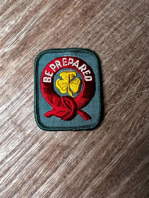 Vintage 1963 Girl Scout First Class Patch Gem