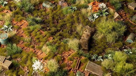 Dry Green 2mm Gamers Grass