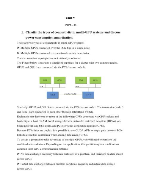 Unit V Part B And C 240514 220831 Pdf Message Passing Interface Graphics Processing Unit