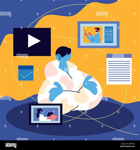 Electronic And Technological Gadgets Stock Vector Images Alamy