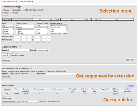 virus variation help