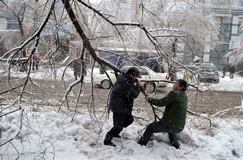 吉林迎来罕见雨雪天气