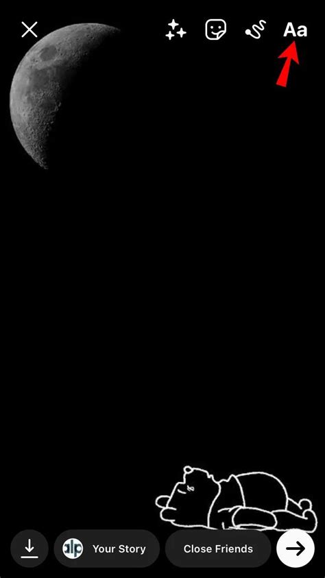 نوشتن متن روی عکس در استوری اینستاگرام افزودن متن به عکس اینستا