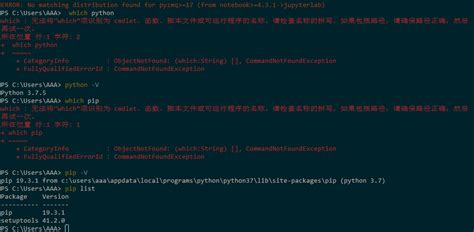 安装 Jupyterlab 出现 `could Not Find A Version That Satisfies The Requirement Pyzmq17` · Issue 47
