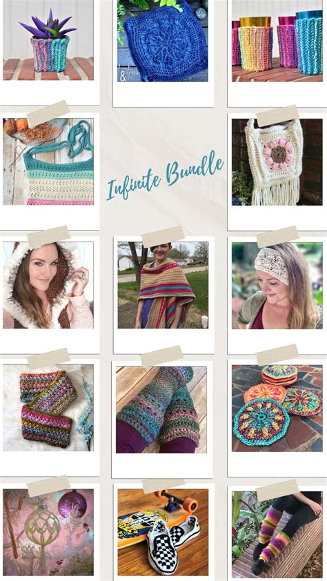 Infinite Crochet Bundle A Lifetime Of Crochet Patterns Stardust Gold Crochet
