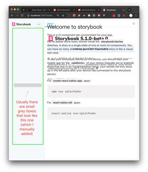 Storybook React Native Server Beta Is Broken Issue Storybookjs Storybook
