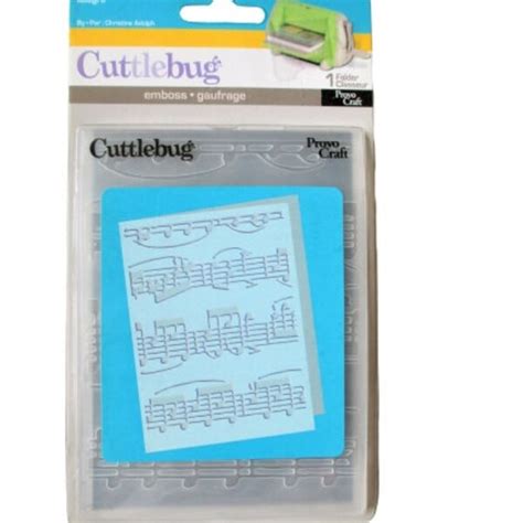 Cuttlebug Embossing Folders Etsy