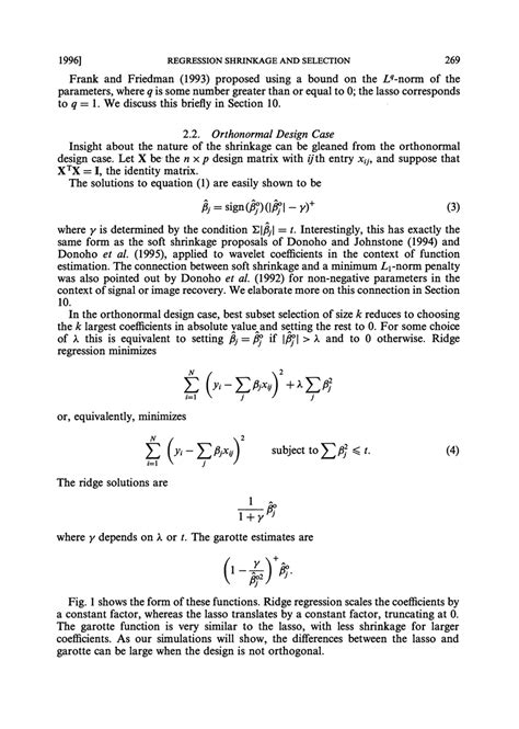 regression shrinkage and selection via the lasso robert tibshirani download printable pdf
