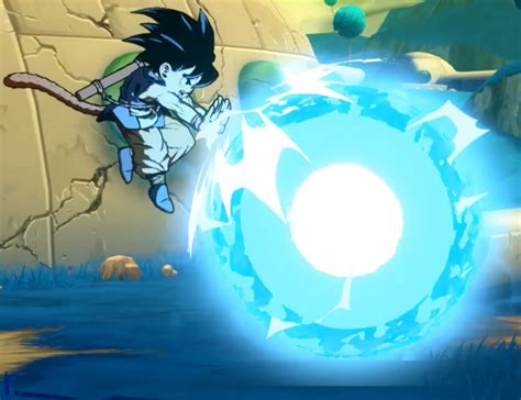 File DBFZ GTGoku DragonFlashFist Png Dustloop Wiki
