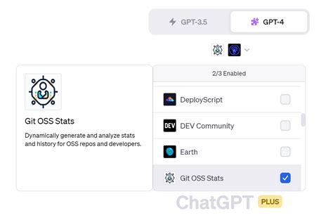 Introducing Git Oss Stats A Powerful Chatgpt Plugin For Github