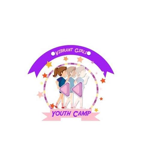 Entry 763 By Ekramuzzaman7788 For Vibrant Girls Youth Camp Logo Design