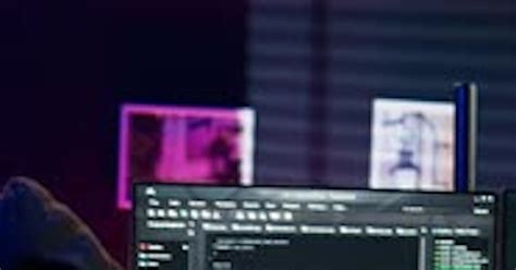 Vertical Video Hacker Arriving In Underground Hq Ready To Start Coding Malware Technology Stock