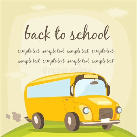 Classroom Bus Stock Illustrations 7400 Classroom Bus Stock