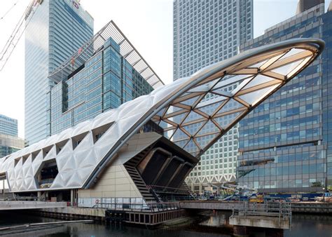 Fosters Canary Wharf Crossrail Station Nears Completion