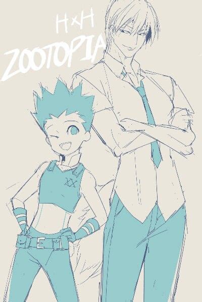 Hunter Xhunter Hisoka And Gon Милые рисунки Рисунки Мультфильмы