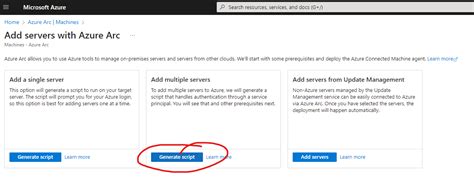 onboarding custom vm to azure arc with terraform dots and brackets