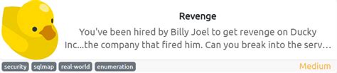 Revenge Tryhackme Wpeduardo Io