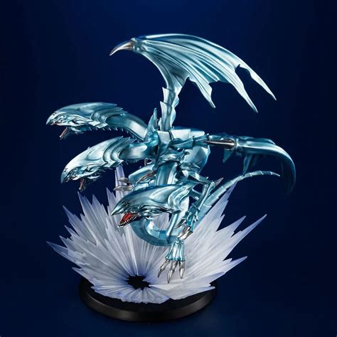 Megahouse Statue Yu Gi Oh En Pvc Monsters Chronicle Blue Eyes Ultimate