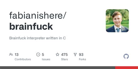 Github Fabianisherebrainfuck Brainfuck Interpreter Written In C