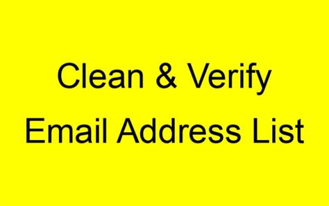 Verify And Validate Upto 10k Emails In 1 Hour By Lalamuzammil Fiverr