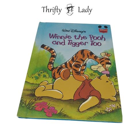 Vintage Winnie The Pooh And Tigger Too Book Hardbound Hobbies And Toys