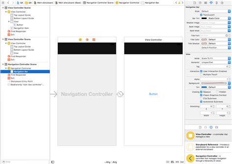 Ios View Controller Top Bar Not Editing Stack Overflow