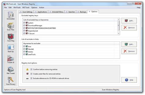 Clean Registry Windows Registry Scan Registry Tweak Registry Fix Registry WinTools Net