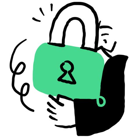 Security Privacy Lock Locked Padlock Protection Safety Illustration Download On Iconfinder