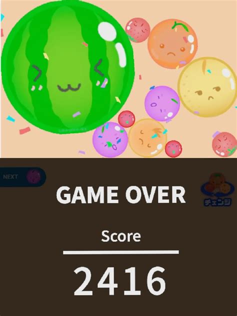 話題のスイカゲームやってみた まな ﾟ᧔♡᧓ ﾟが投稿したフォトブック Lemon8