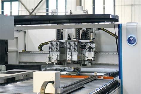 ET6D Dual Drilling Units 6 Sided CNC Drilling Machine Blue Elephant CNC