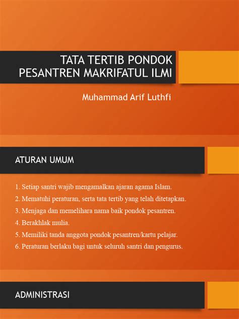 Tata Tertib Ppmi Pdf Gaya Hidup