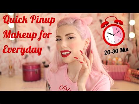 How To Do Pin Up Girl Makeup At Home Saubhaya Makeup