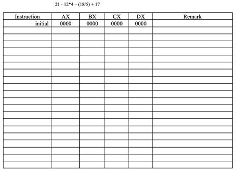 Solved 3 Write The Assembly Language Code Segment To