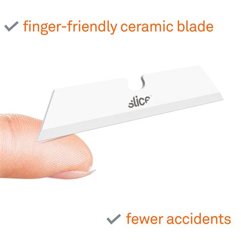 Slice Ceramic Utility Knife Blades Pointed Tip Dalton Safety And Daltonsafety