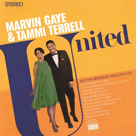 Marvin Gaye And Tammi Terrell Aint No Mountain High Enough Lyrics