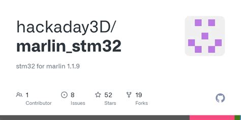 Github Hackaday3dmarlinstm32 Stm32 For Marlin 119 Github Hackaday3dmarlinstm32 Stm32 For Marlin 119