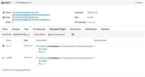 working with supermodules and submodules