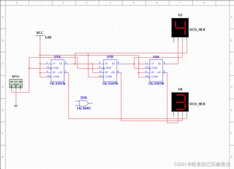 【multisim仿真d触发器组成加减法异步同步0 7和7 0显示】2022 4 22multisim计数器如何同时加减 Csdn博客