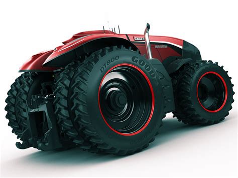 Case Autonomous Concept Tractor 3d Model 99 3ds C4d Fbx Lwo Max Obj Unknown Free3d