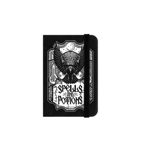 Spells And Potions Mini Notebook Nyctophilia Gothic Shop Hamburg
