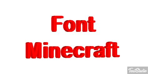 Font Minecraft Font Animated  Logo Designs