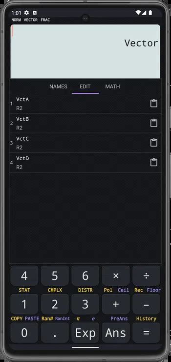 Vector Calculation Calces Scientific Calculator Manual