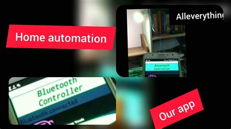 Home Automation Using Bluetooth Module Arduino Project Youtube