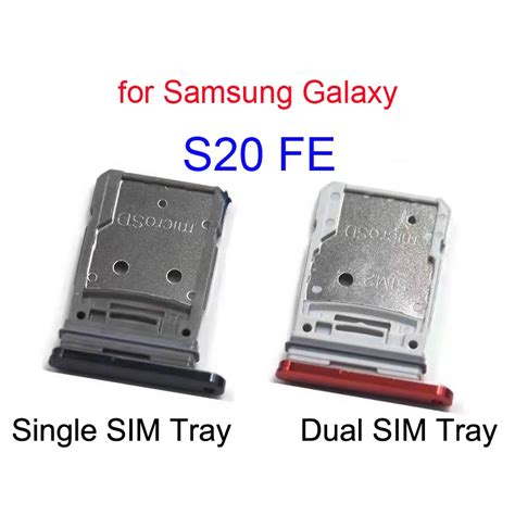 For Samsung Galaxy S20fe S20 Fe 4g 5g Sim Card Tray Holder Shopee
