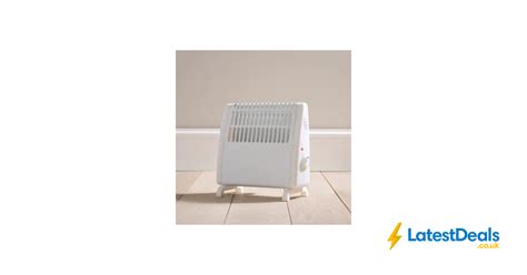 500w Fine Elements Mini Convector Heater £11 20 At Dunelm