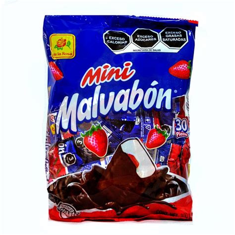 De La Rosa Mini Malvabon 30 Dulcerías Candy