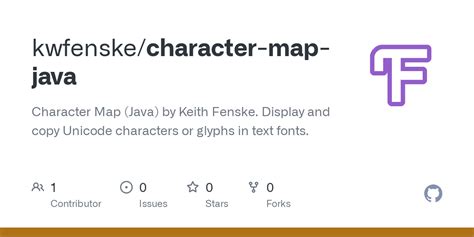 Github Kwfenskecharacter Map Java Character Map Java By Keith Fenske Display And Copy Github Kwfenskecharacter Map Java Character Map Java By Keith Fenske Display And Copy