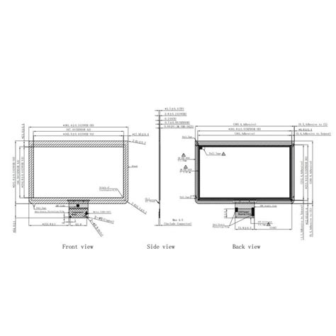 Inch Point Capacitive Touch Panels With USB Interface Miqidisplay